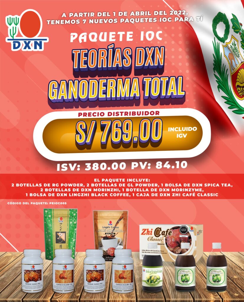 Afiliación DXN Perú - Negocio DXN